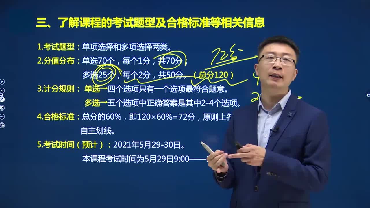 二建《建设工程施工管理》考试题型及合格标准考---宿吉南老师