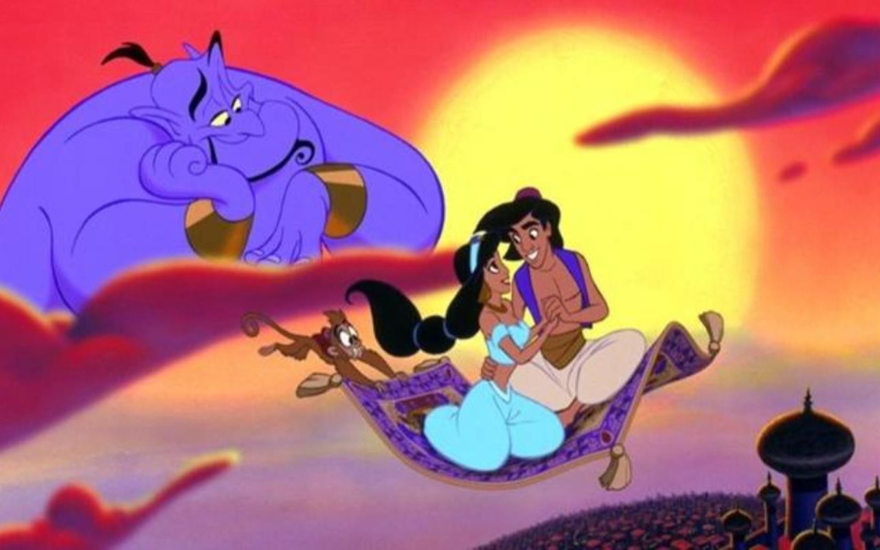 1994年迪士尼制作动画《阿拉丁》 国语版原画OP和ED