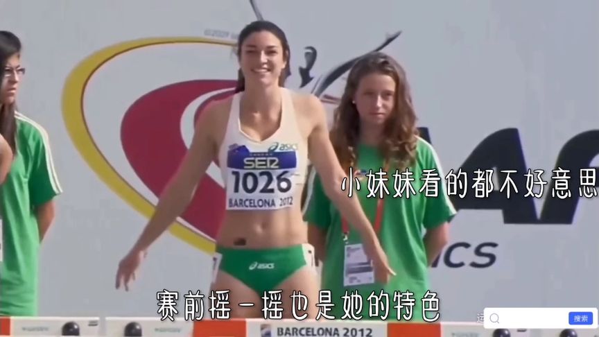 田径运动员飒爽英姿,每个项目都有一定难度。跨栏是我过不去的坎