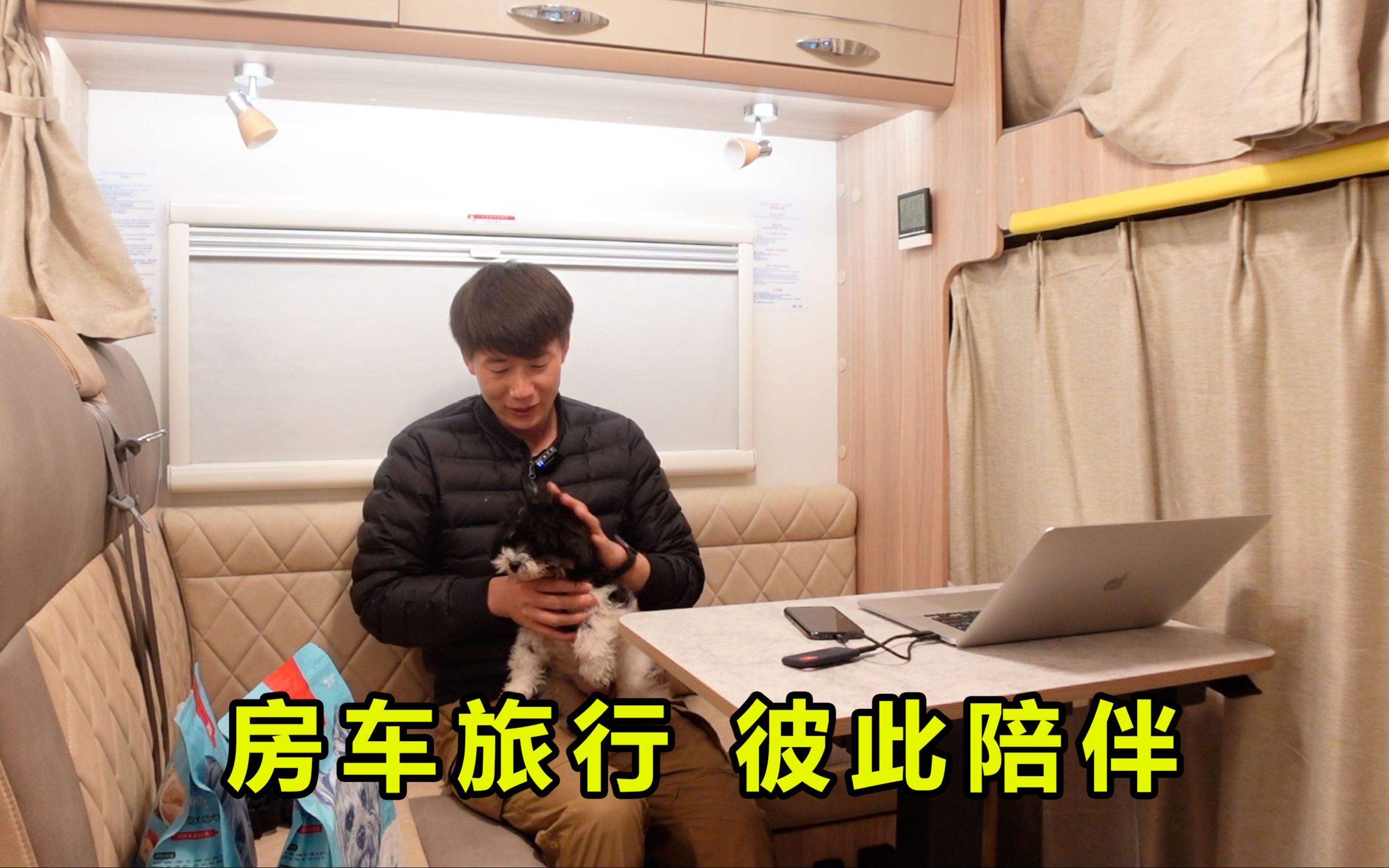 杨旭提了新房车还领养了一只狗,未来的房车旅行我们彼此陪伴