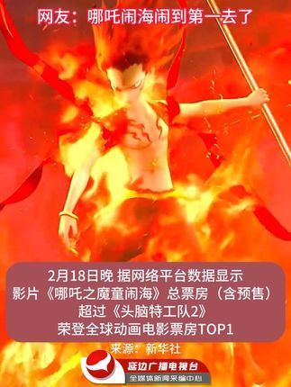 哪吒2全球动画第1 #哪吒2全球动画第1 #哪吒冲啊