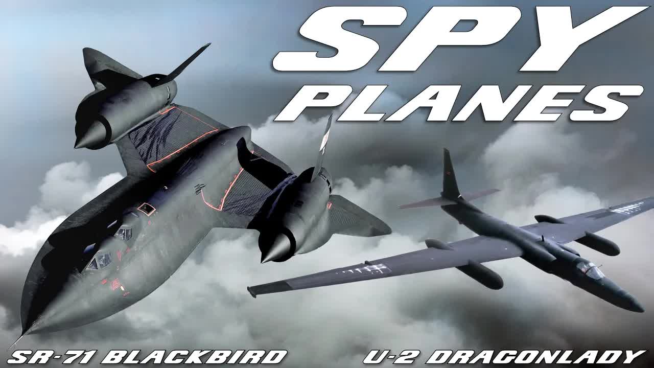 【DroneScapes】SR-71 黑鸟 和 U-2 龙女 | 臭鼬工厂和凯利约翰逊