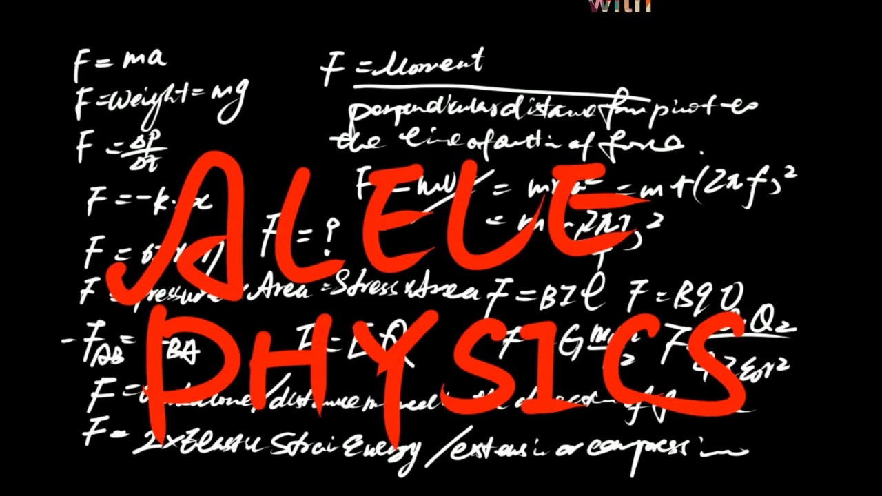 【每日一题】 2019年新大纲 爱德思 ALEVE L物理三单元样卷分析【...