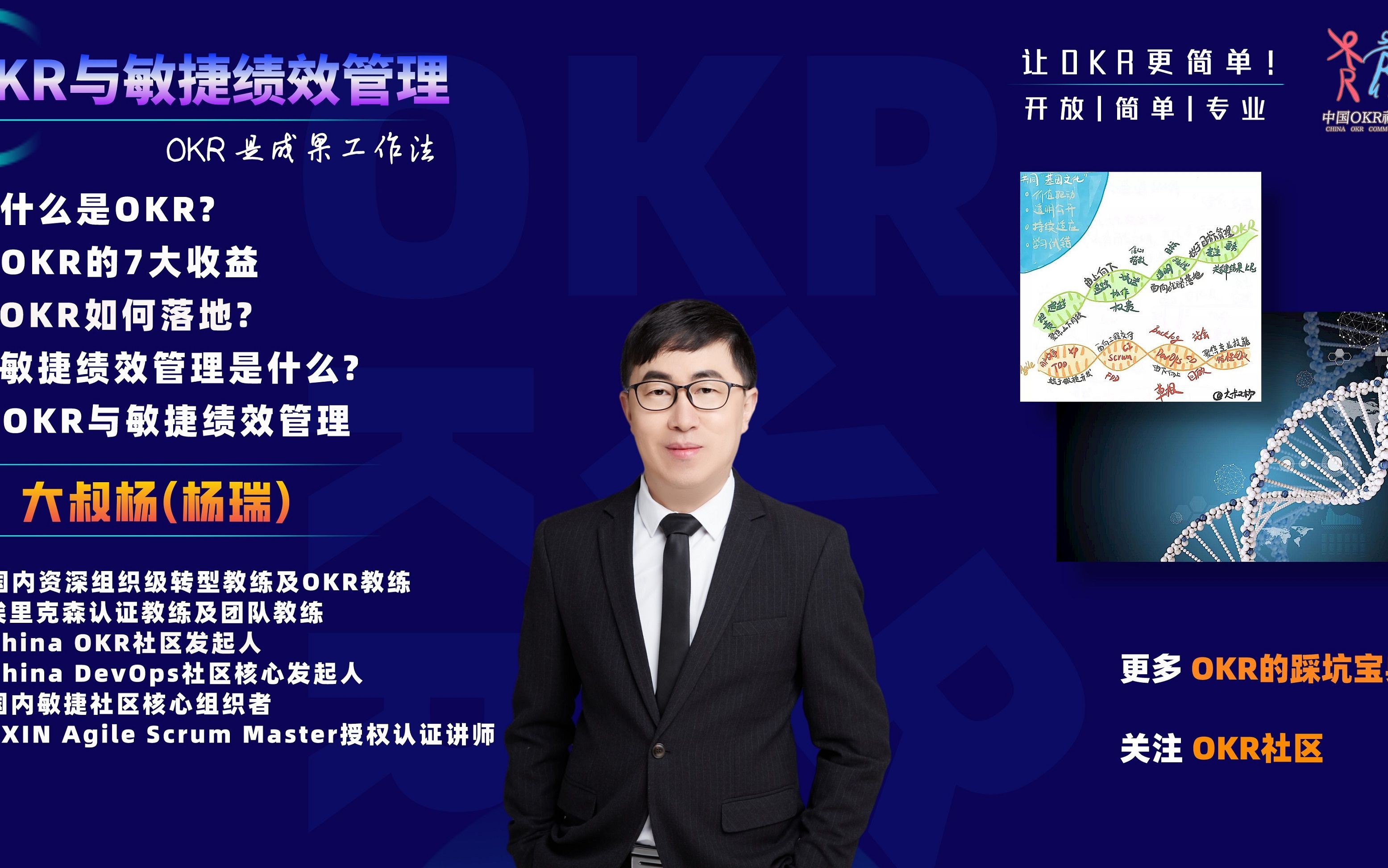 [OKR社区]直播 | OKR与敏捷绩效管理