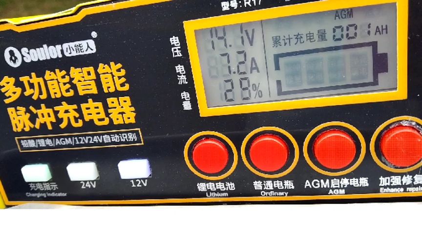 多功能智能脉冲充电器功能强大所有电池通通都能修复!