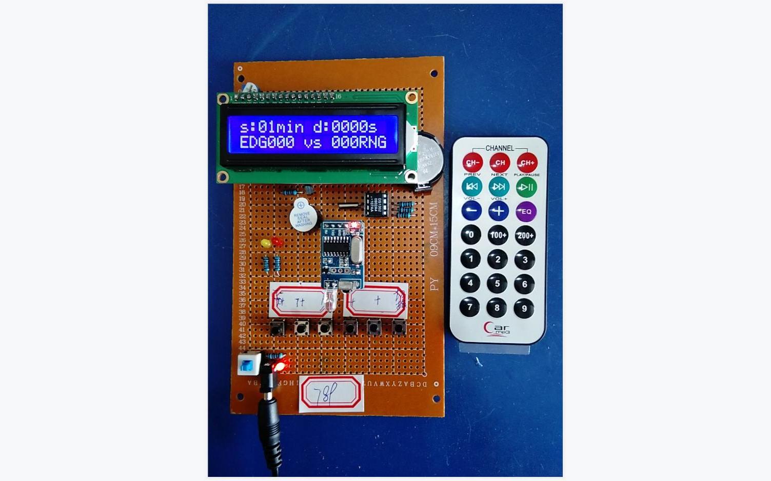 基于51单片机的智能比赛电子计时计分显示牌篮球计时器设计-LCD...