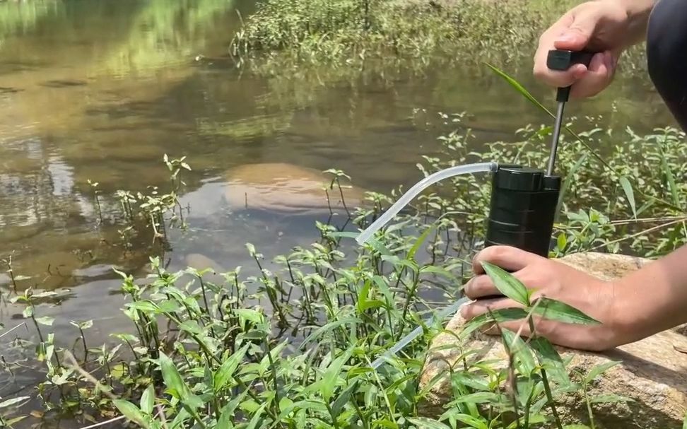 大流速除菌除砷野外军用净水器,净易单兵户外便携式行者净水器过滤...