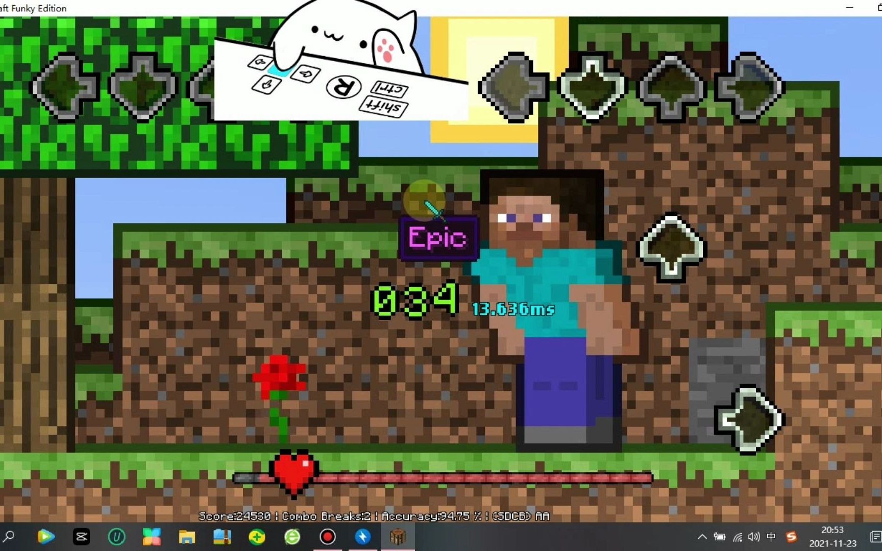 【fnf】我的世界回来了，fnf vs我的世界更新