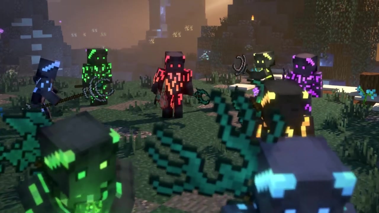 Songs of War- FULL MOVIE (Minecraft Animation)战争之歌-全集电影(...