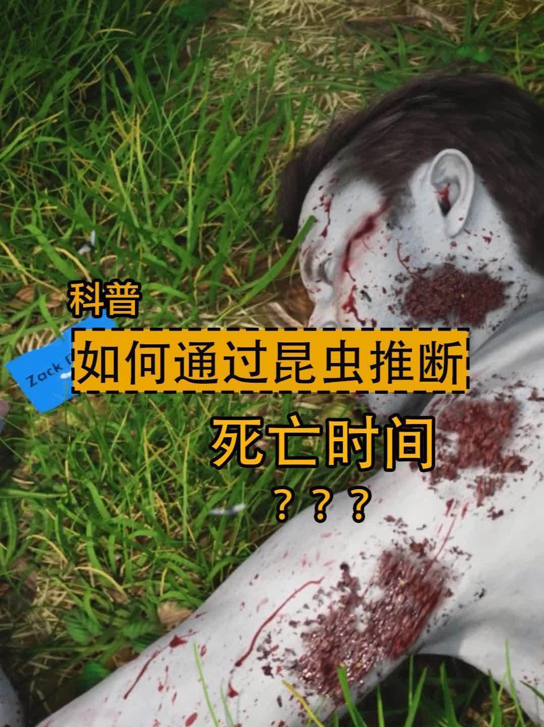 法医是如何通过昆虫推断尸体死亡时间的?
