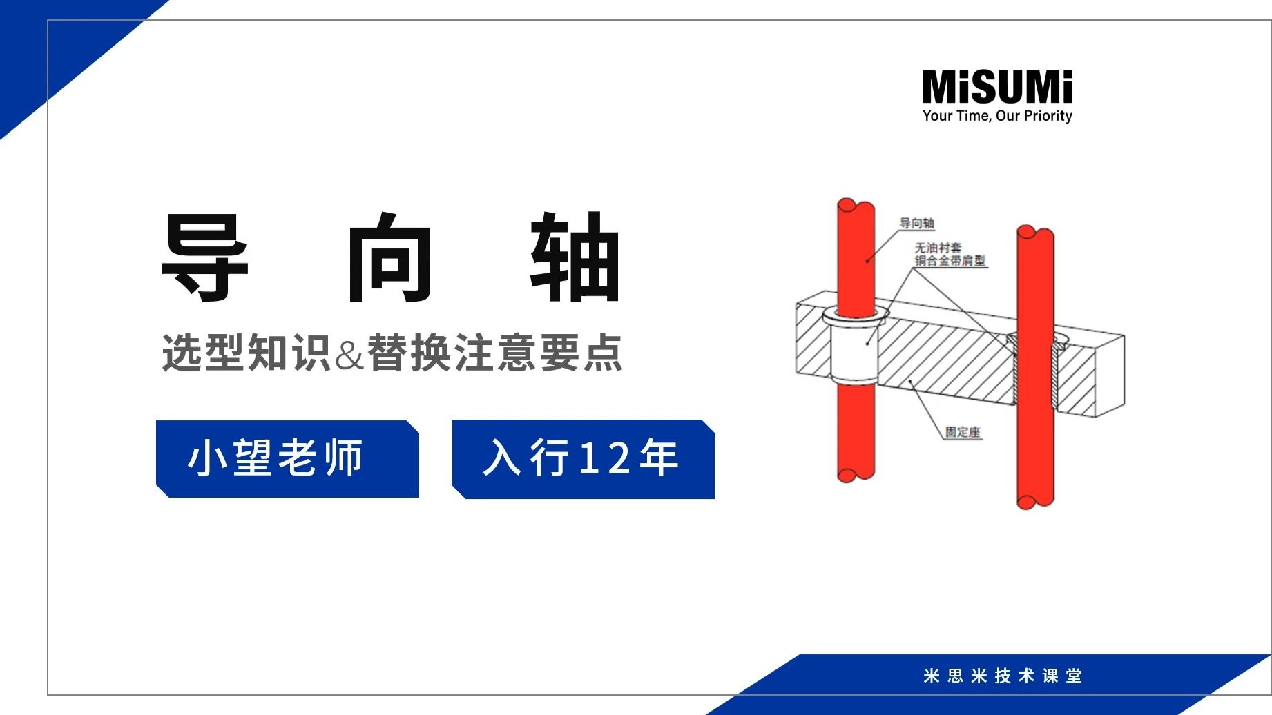 【评论有礼】第48节:导向轴选型知识和替换要点(上)!12年工程师倾情...