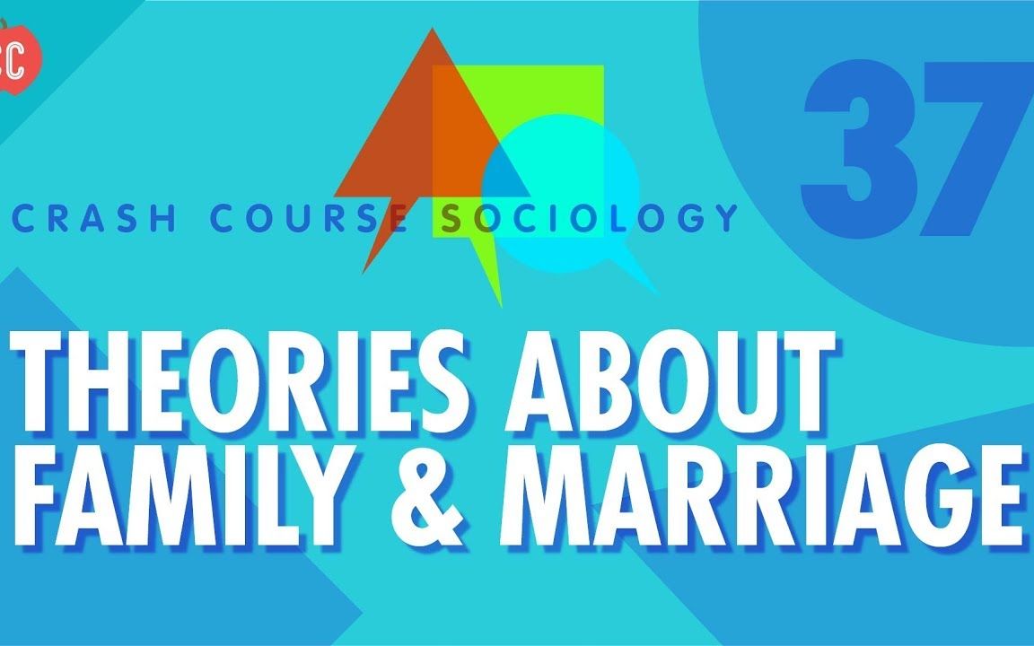 【社会学速成公开课】关于家庭与婚姻的理论#37