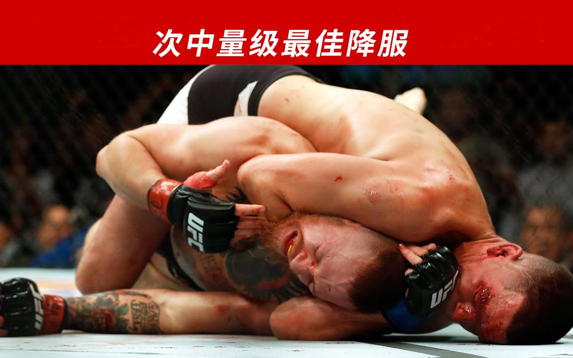 【历史最佳系列】170磅的地面缠斗你把握不住:UFC次中量级十大降服