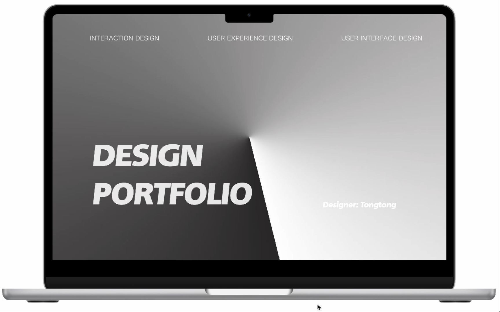 figma动效网页动效展示 网页设计 交互设计 作品展示 赛博朋克风