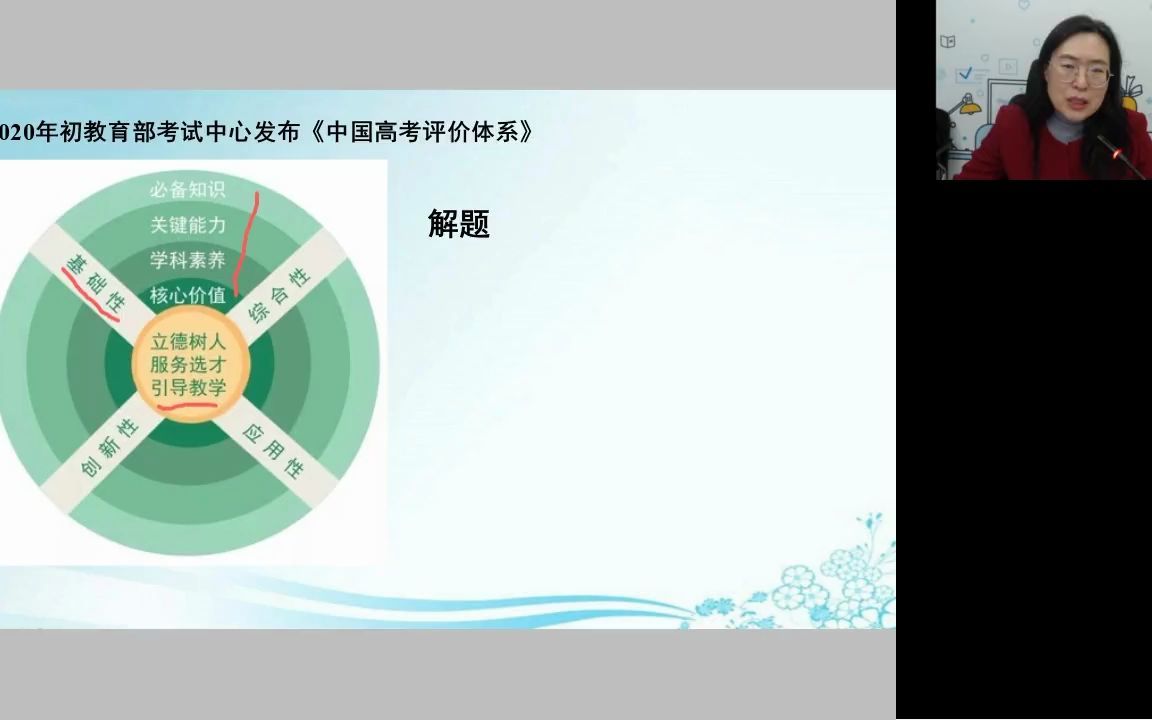 2022高考系列远程教研活动!助力高三师生复习备考!3生物