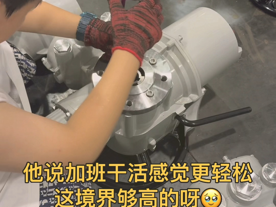 电动执行机构下法兰#智能电动阀连接尺寸#电动阀门连接标准#罗托克...