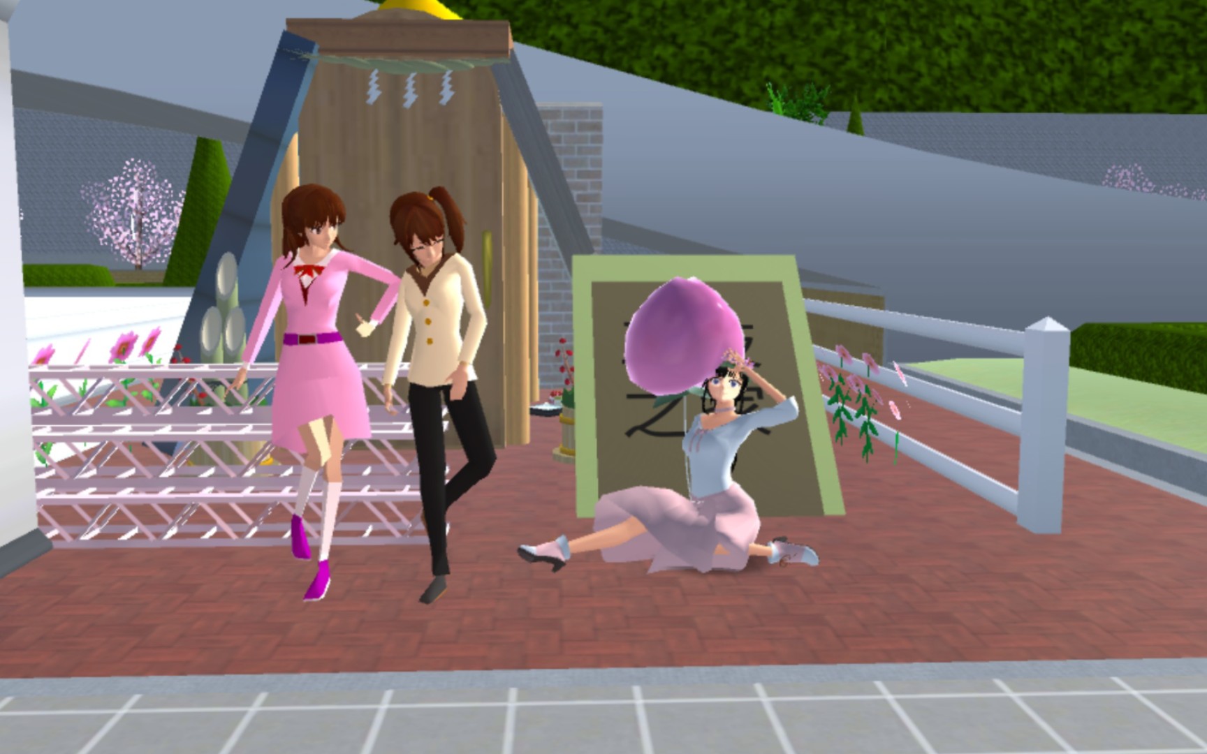 [樱校]逃离桃子组跑酷