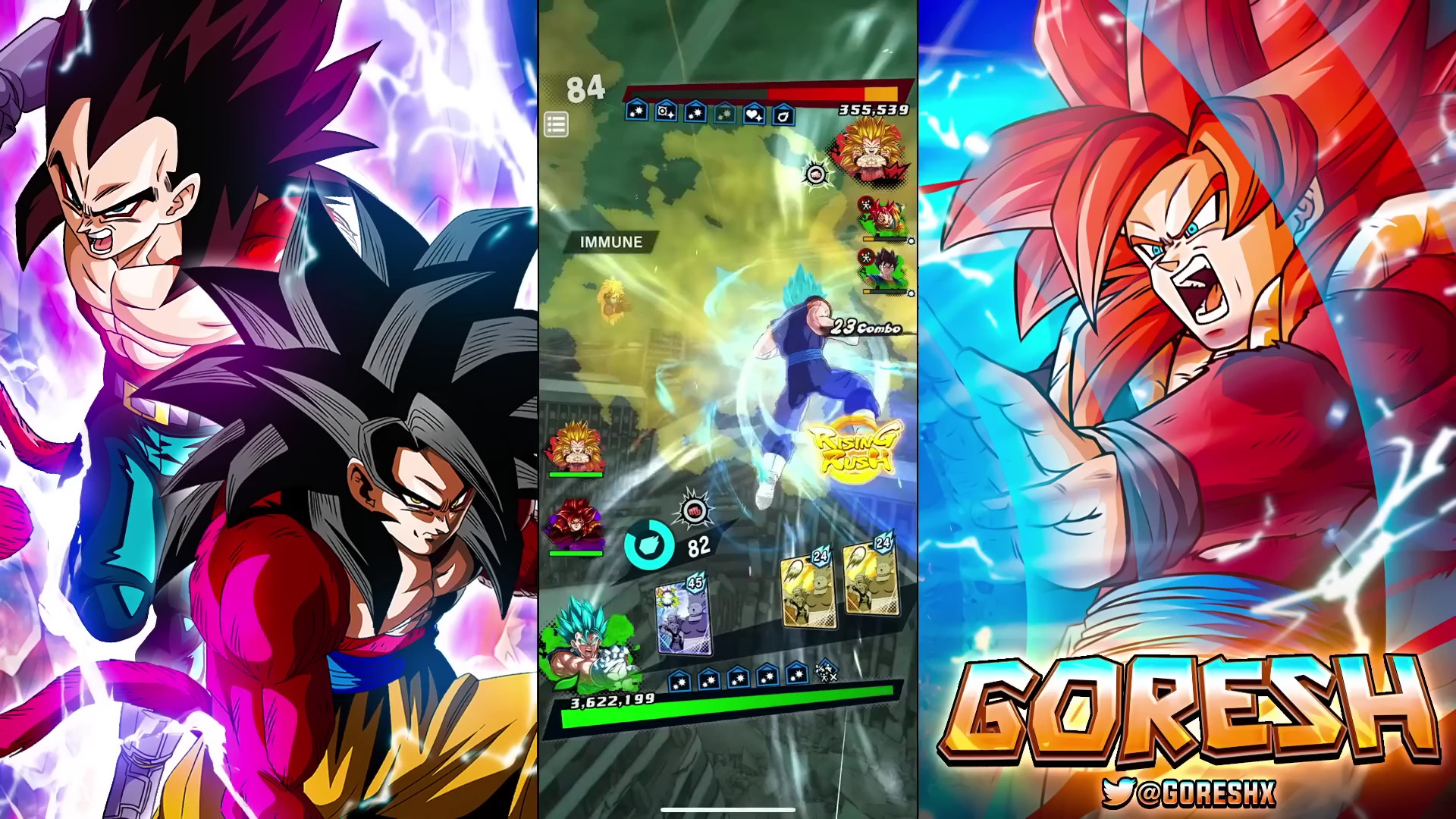 ...传说) HOW WELL DOES ULTRA SSJ4 GO_哔哩哔哩bilibili_游戏集锦