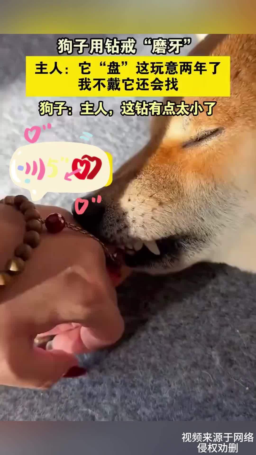 这是有多稀罕这么钻戒啊