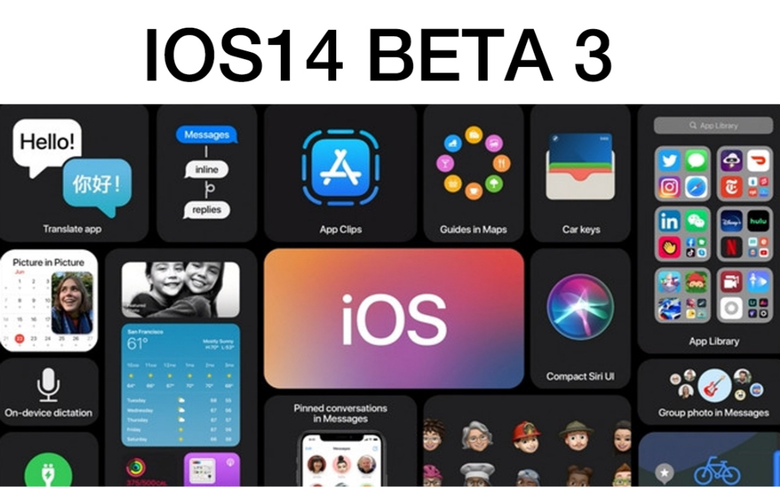 ios14 beta3更新实测,音乐图标回归ios7?闹钟的线性马达又回来了!可以...