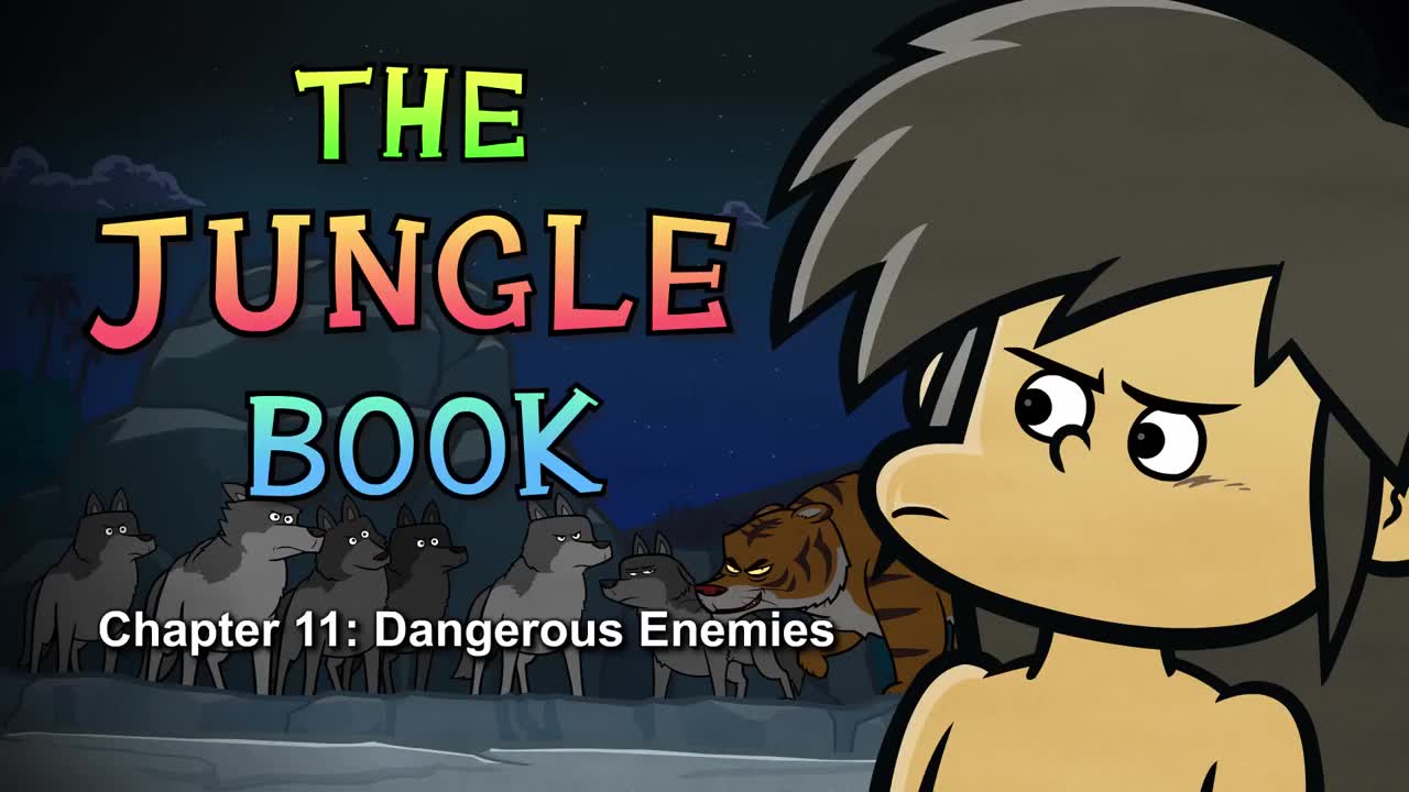 【看经典动画学英语】《丛林之书》The Jungle Book 英文字幕