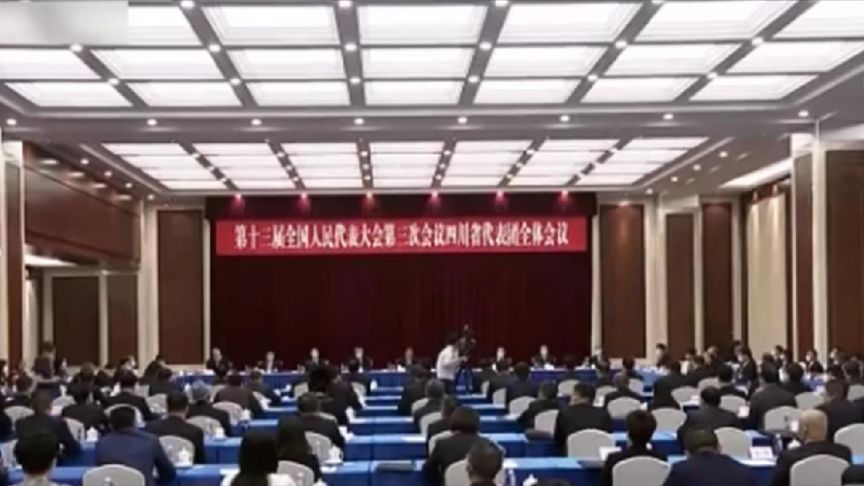 四川代表团举行全体会议,推选彭清华为团长、尹力等为副团长