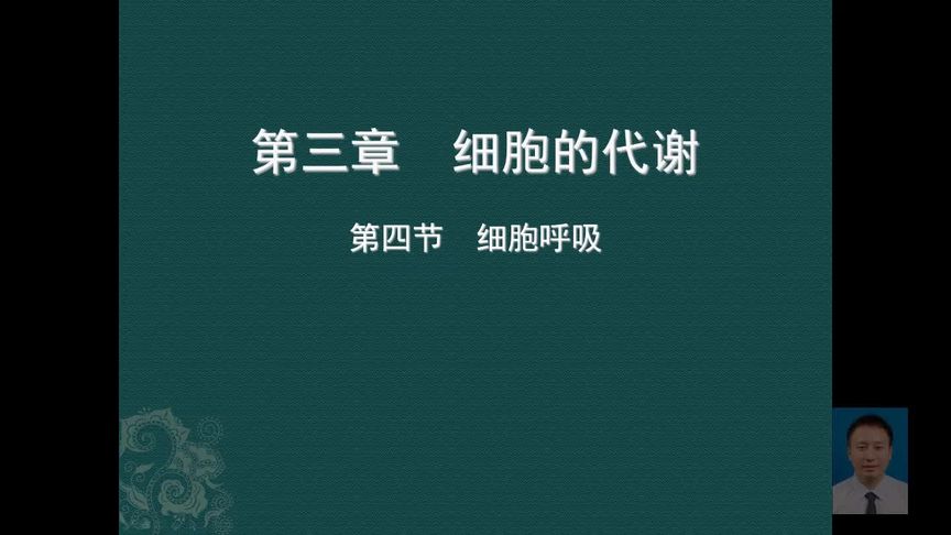第三章 细胞的代谢 第八节课