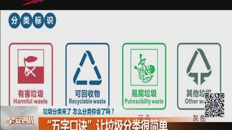 垃圾分类来了,怎么分类你会了吗?“五字口诀”让垃圾分类很简单