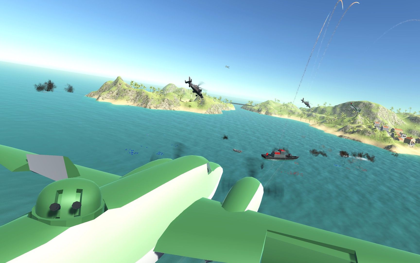 Ravenfield 战地模拟器 新载具 轰炸机试玩