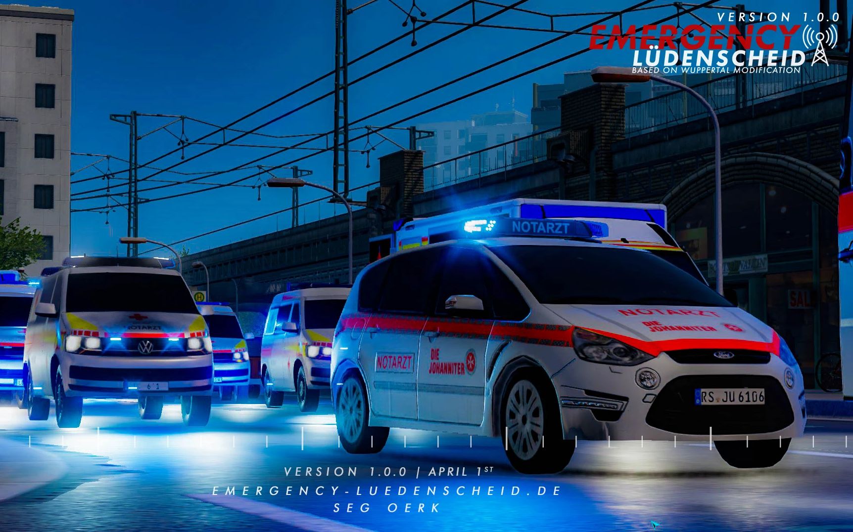 【急难先锋20】吕登MOD执勤录像6_单机游戏热门视频