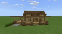 【建筑】怎样漂亮的建木房子【原作者TSMC_Minecraft】我的世界...