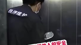 #上海一小区电梯装电动车阻车系统【009】