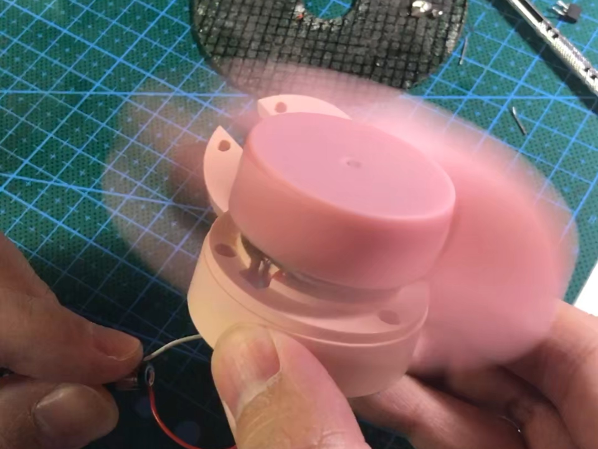 小风扇单圈霍尔传感器坏掉修理