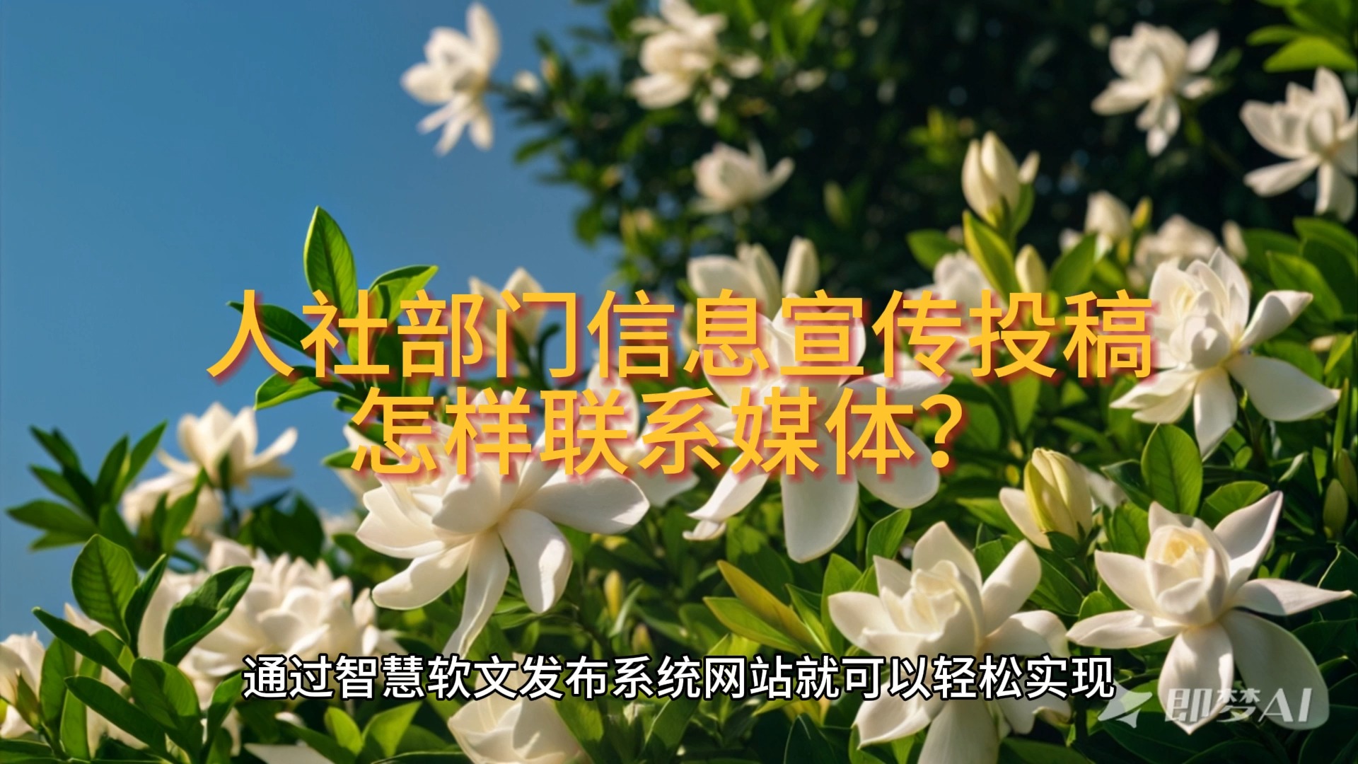 人社部门信息宣传投稿怎样联系媒体?
