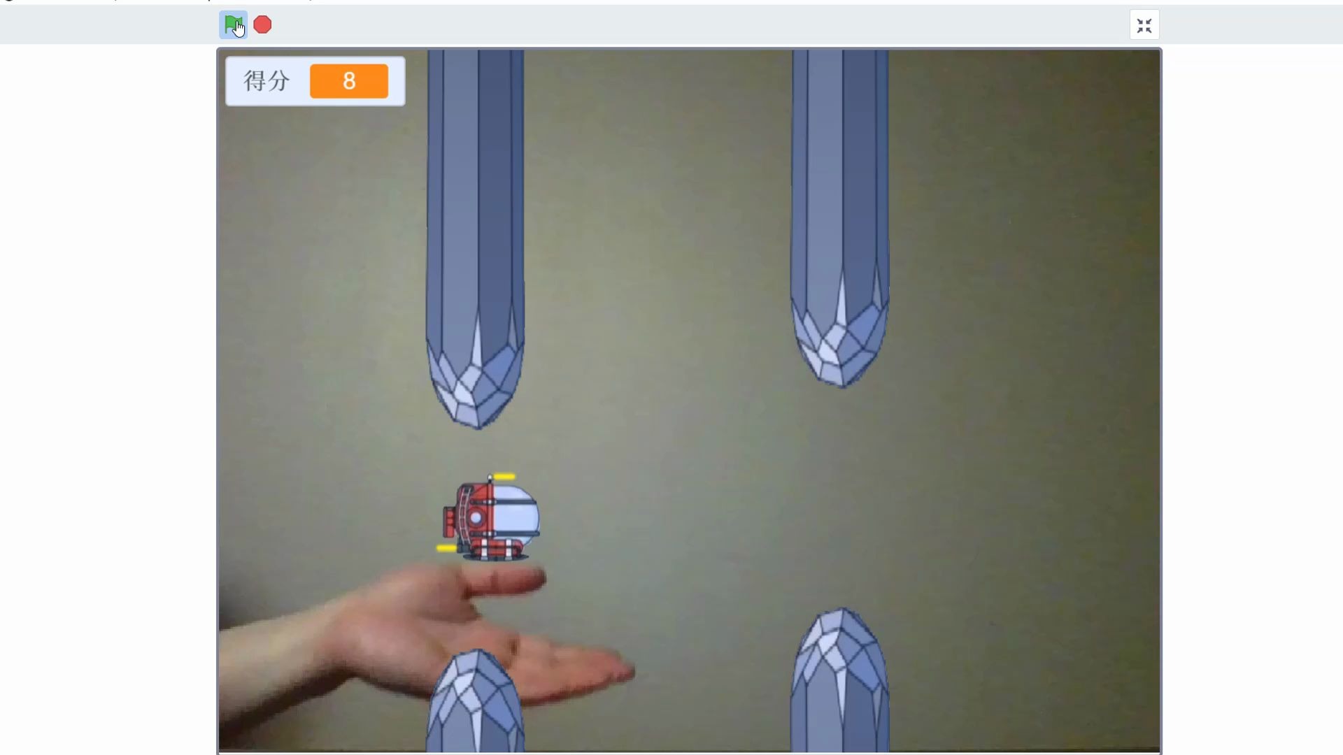 scratch3.0 趣味编程 抖音潜水艇 游戏