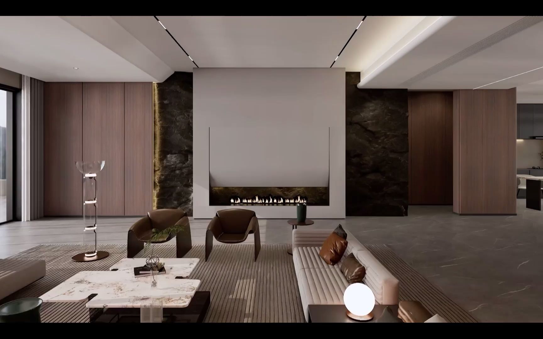 室内设计SktechUp效果图教程——学员室内SU漫游作品