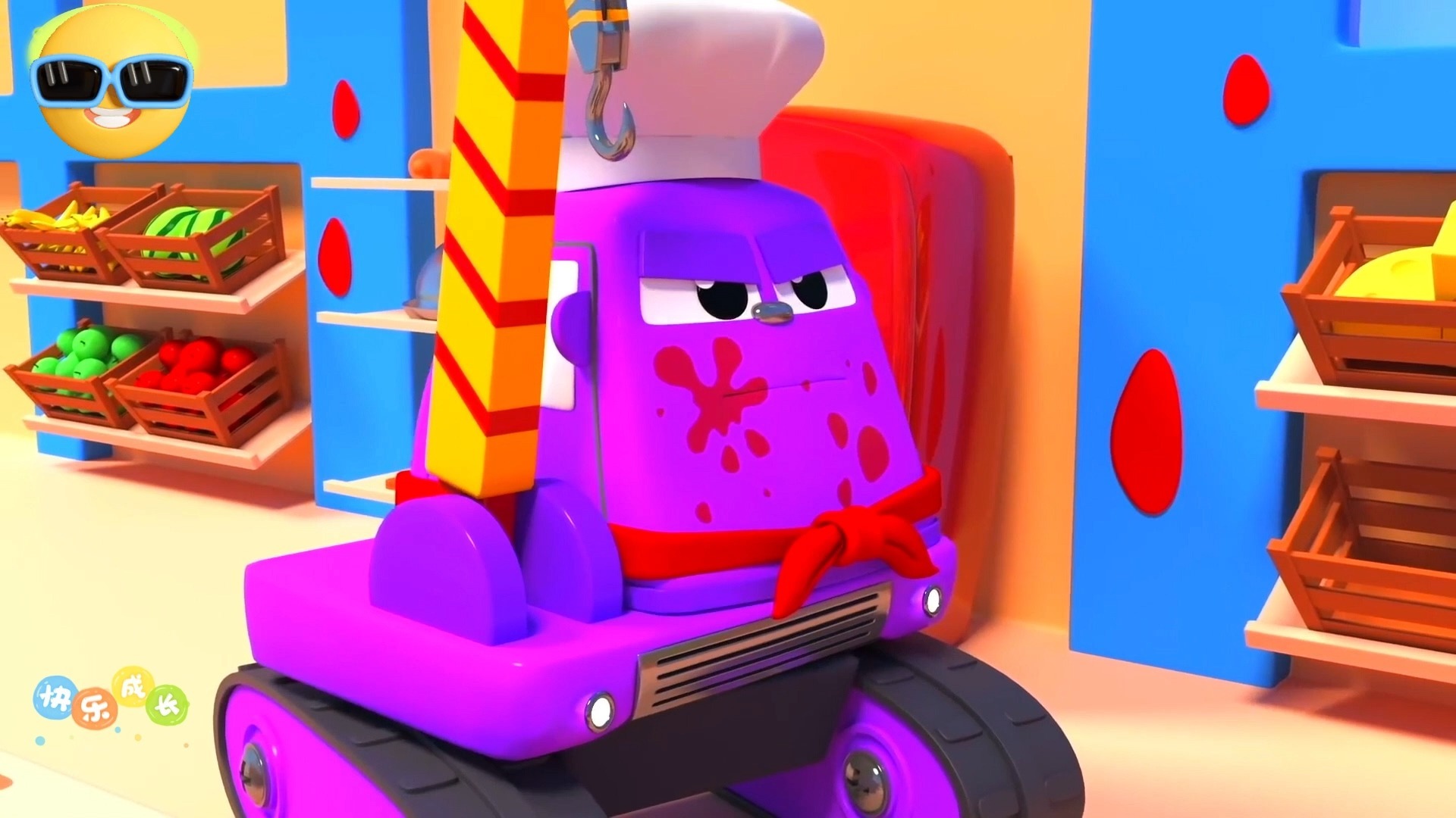 家长速看!儿童挖掘机视频大集合,工程车玩具动画助力,开启早教大门!