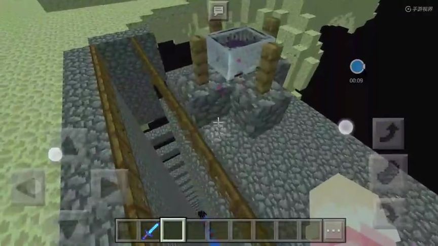 我的世界小黑塔演示 看着小黑瑟瑟发抖