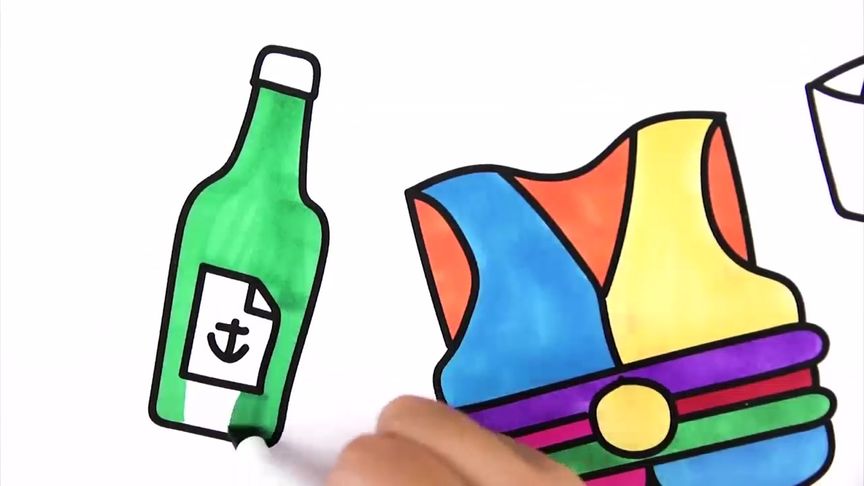 亲子育儿简笔画,教宝宝画衣服