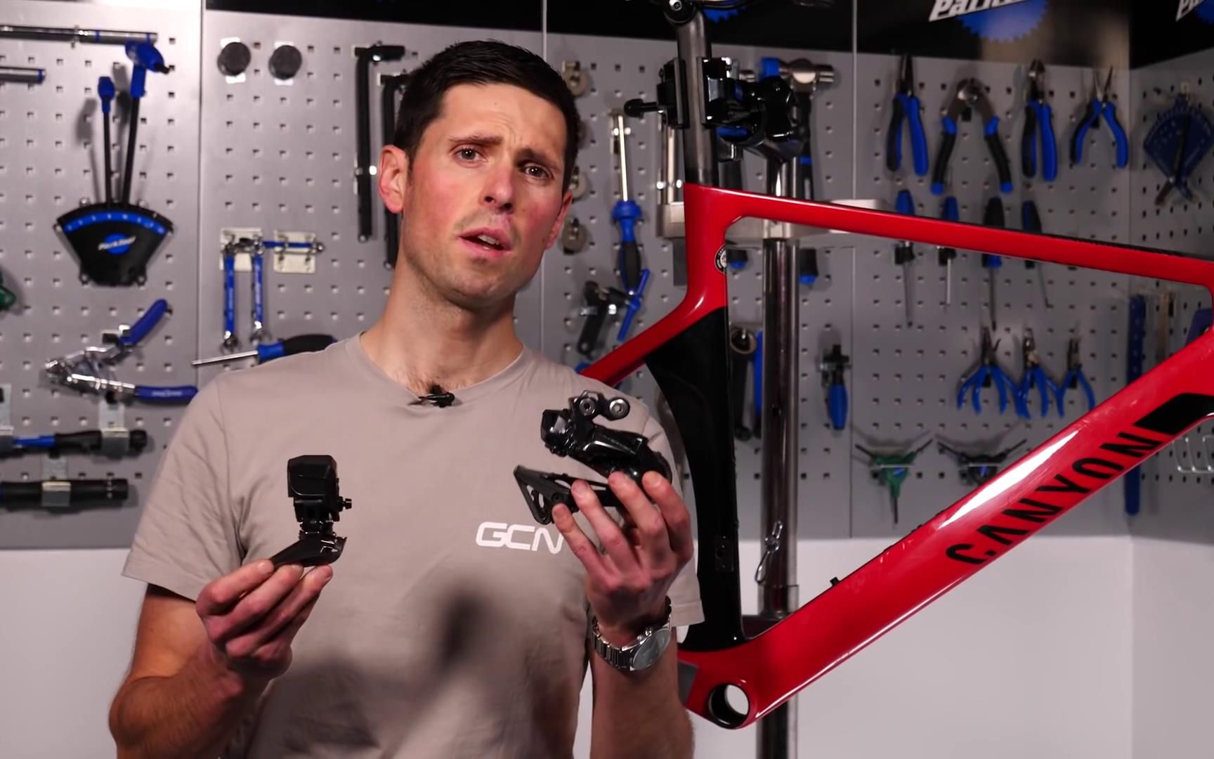 如何安装和设置Shimano Di2组