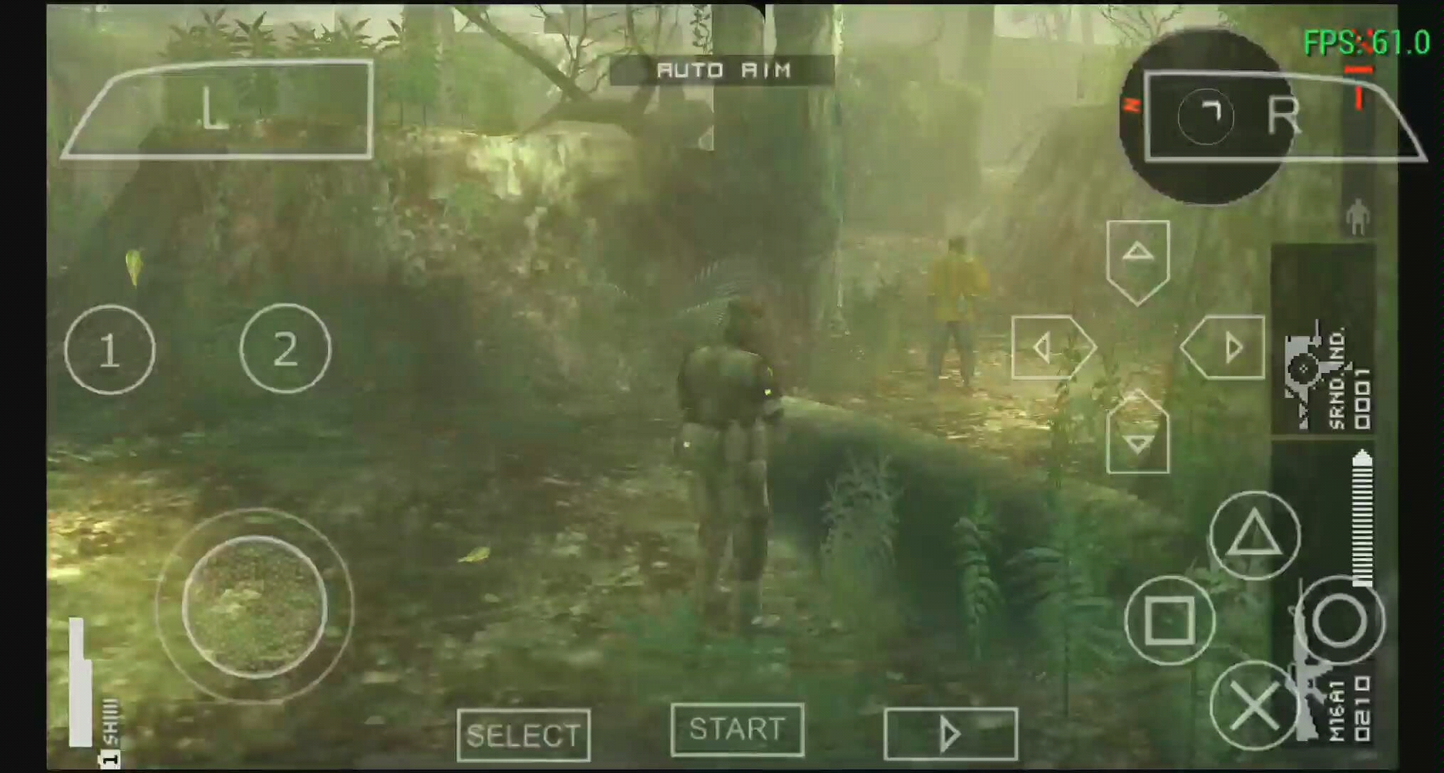 《合金装备和平行者》ppsspp60帧游玩分享