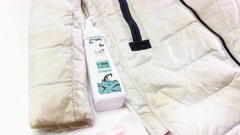 羽绒服脏了难清洗?内行人教你3招,油污再脏也不怕