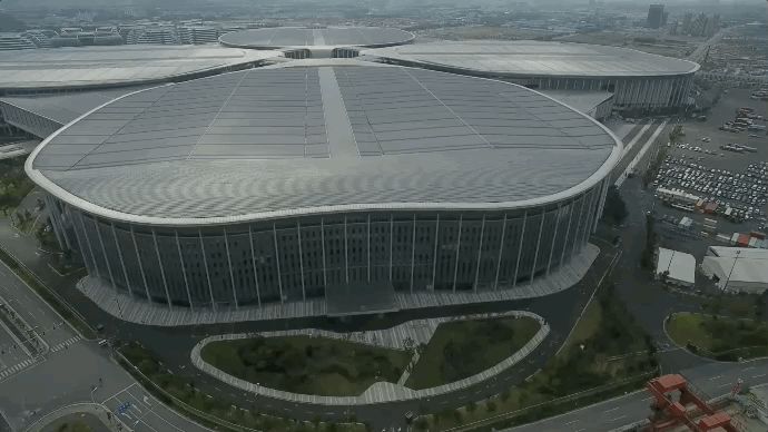 进口博览会倒计时30天 40秒带你一镜穿越“进博会”