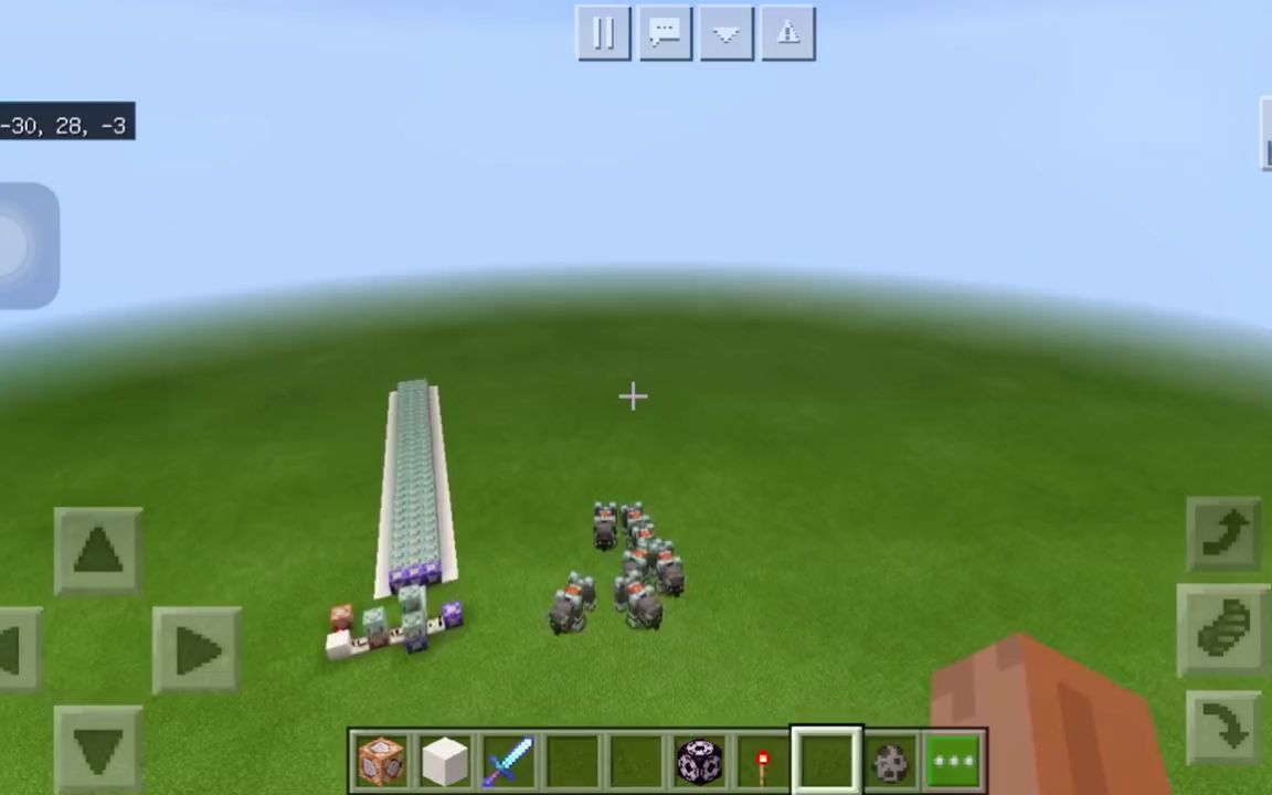 闪电法阵教程指令我的世界