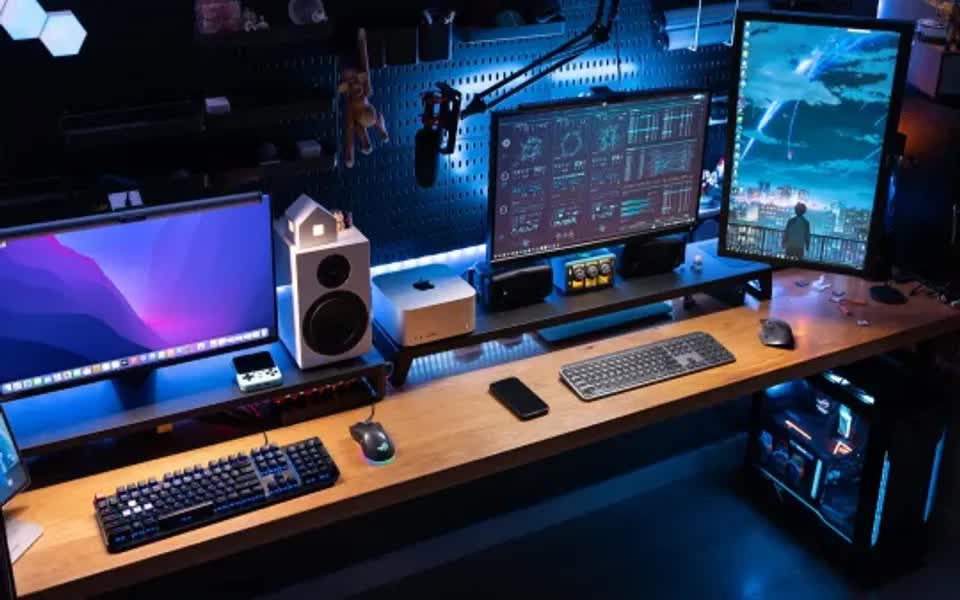 Mac studio | Win+Os双系统桌面达成