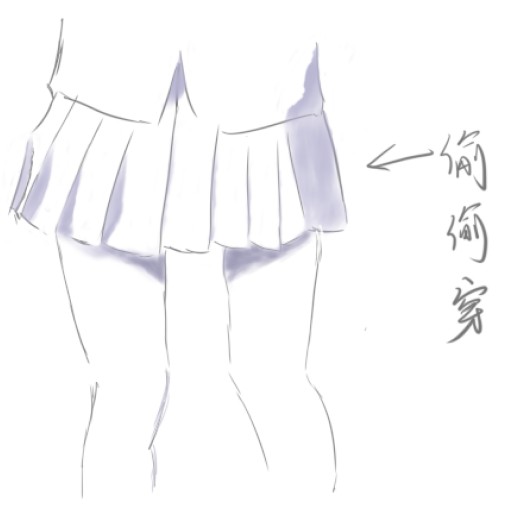 躲在阴暗角落的七条 