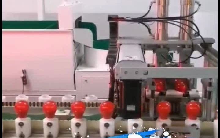 LED球泡灯自动化生产线工作流程
