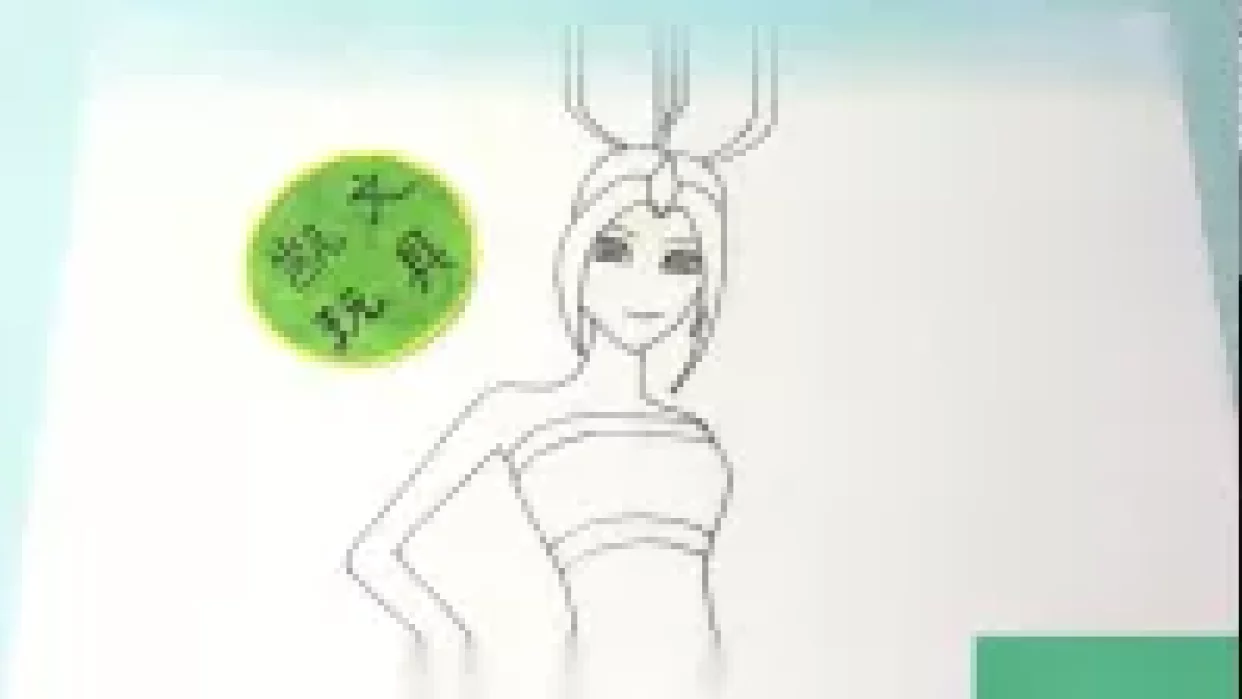 精灵梦叶罗丽仙子蓝孔雀简笔画,画法详细,喜欢的小朋友不要错过