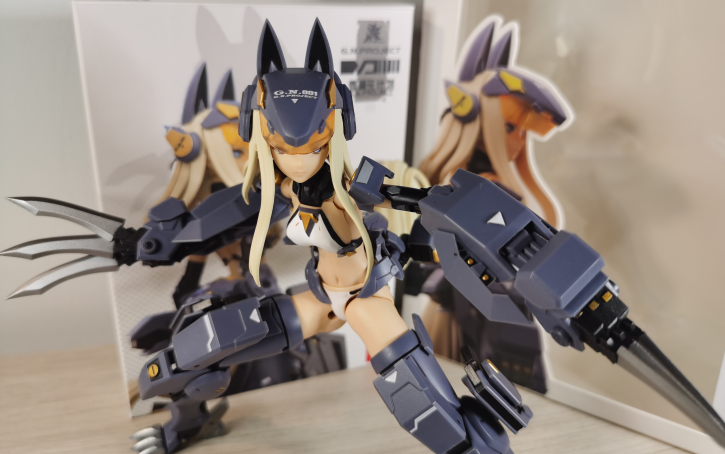 【小6解说】总594期 雪滴花计划 GN001 WOLF狼装甲+素体配件包