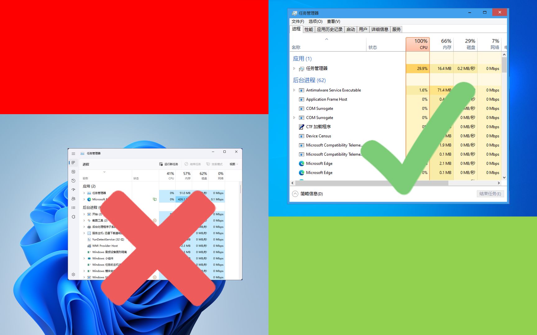 不习惯用win11新版任务管理器,没关系,UP教你恢复win10的任务管理器!